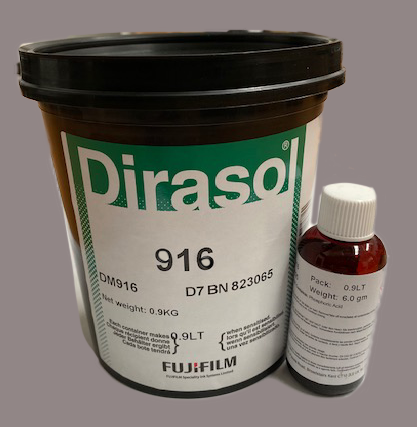 Dirasol 916 0.9Ltr Emulsion with sensitiser – Iconinks Australia Pty Ltd